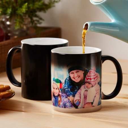 Mug magique personnalisé - Tasse photo